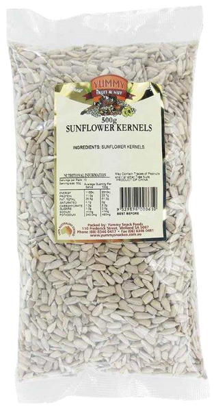 Yummy Snack Sunflower Kernels 500g – Adelaide Fresh Fruiterers Morphett ...