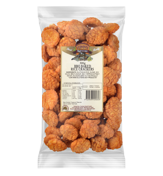 Yummy Snack Bbq Baked Crackers 300g – Adelaide Fresh Fruiterers ...