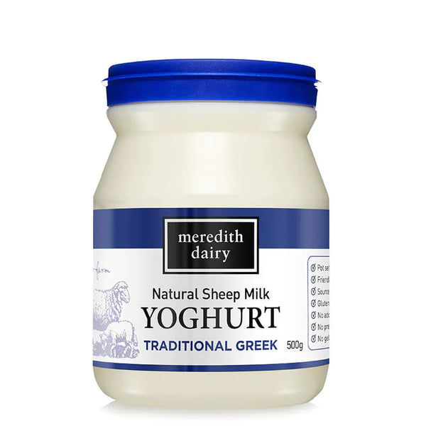 Meredith Dairy Natural Sheep Yoghurt (Greek) 500g – Adelaide Fresh ...