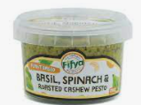 Fifya Vegan Basil, Spinach & Cashew Dip 250g – Adelaide Fresh ...